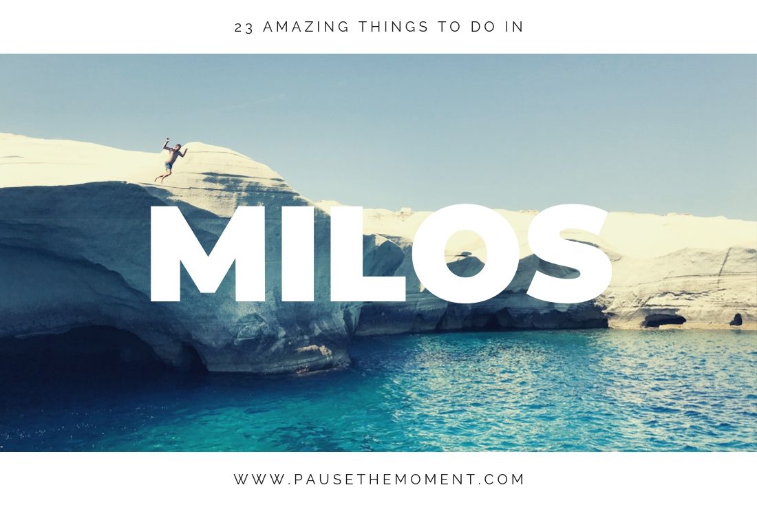 23 Amazing Things to Do in Milos - PTM Tours